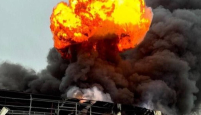 以化工厂灭火2次爆炸